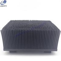 China Shima Seiki Auto Cutter Bristle Block 112x112x45mm Nylon Material Black for sale