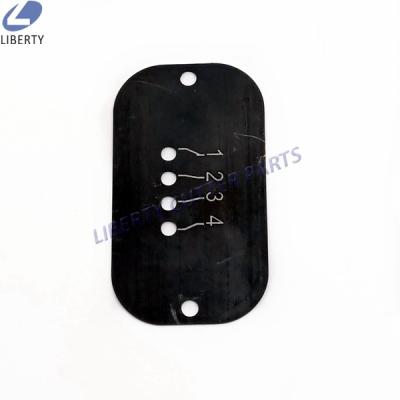 China Vector Fashion Q80 Auto Cutter Spare Parts No. 124360 Marking Board Black 0.007 kg for sale