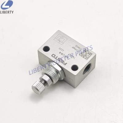 China Bullmer Procut D8002 Throttle Back Valve Gr-1/8-B 006540 Cutter Spare Part 0.032 kg for sale