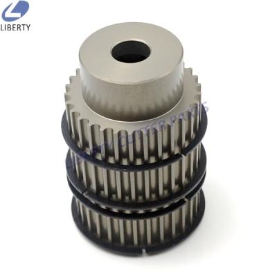 China 64484020 Pulley Drill Dual Head Motor Drive 0.166kg for S-93-7 S91 Cutting Machine Parts for sale