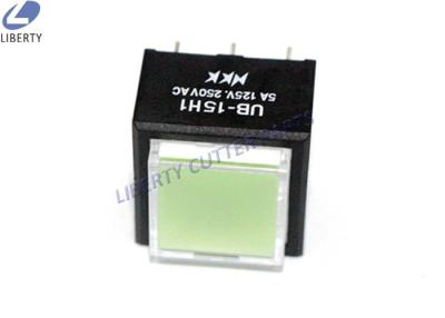 China NKK UB-15H1 Green Button Switch for XLC7000 Auto Cutter - 5A 125V/250V AC Industrial Component for sale