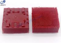 China 130298 Red Nylon Bristle Block 60x50x21mm for Vector 2500 Auto Cutter Replacement Part for sale