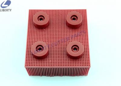 China 130297/702583 Red Nylon Bristle Block 90x95x42mm for VT5000 VT7000 Auto Cutter for sale