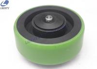 China Round Green Wheel Spreader Part 050-745-005 | 0.35kg Platform Wheel for Spreading Machines for sale