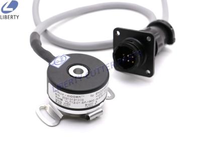 China GT7250 Cutter Parts Encoder VLT12-01-SF-1800-N-5-R-HV-F02 | 0.166kg Weight | For GT7250 GT5250 S7200 S5200 Machines for sale