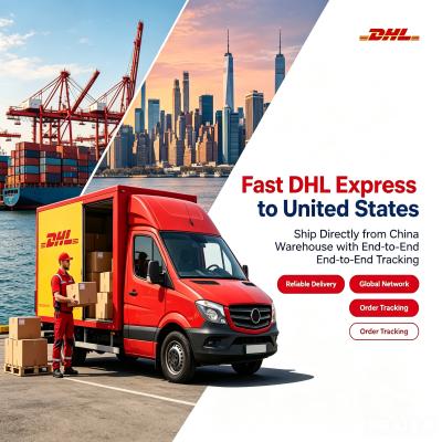 China Fast DHL Shipping From China To USA Freight Forwarder Door To Door Delivery Full End To End Tracking for sale