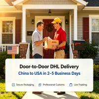 China Fast DHL Shipping From China To USA Freight Forwarder Door To Door Delivery Full End To End Tracking for sale