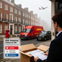 China Fast DHL Shipping China To UK Door To Door Delivery Full End To End Real Time Parcel Tracking for sale