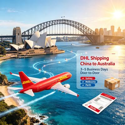 China Door To Door DHL International Express Shipping From China To Australia Freight Forwarder for sale