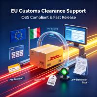 China Professional DHL International Express Shipping From China To Italy Door To Door Delivery for sale