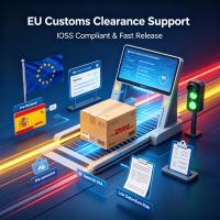 China Fast DHL International Express Shipping From China To Spain 3 – 5 Business Days Door To Door Delivery for sale