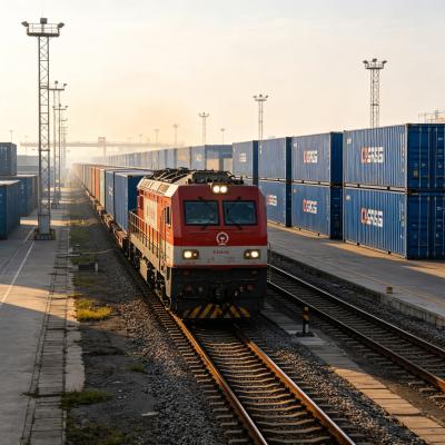 China Real Time Tracking China To Europe Railway Shipping From China To Greece Logistics for sale