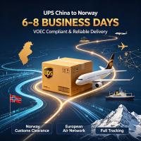 China Secure UPS Express Shipping From China To Norway Door To Door Delivery 6-8 Business Days for sale