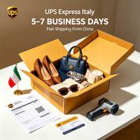 China Direct UPS Shipping From China To Italy 5-7 Business Days Door To Door Delivery for sale