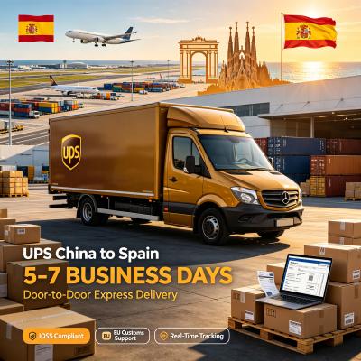 China Fast UPS International Express Shipping From China To Spain Delivery Air Transport for sale