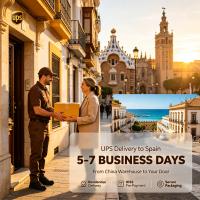 China Fast UPS International Express Shipping From China To Spain Delivery Air Transport for sale