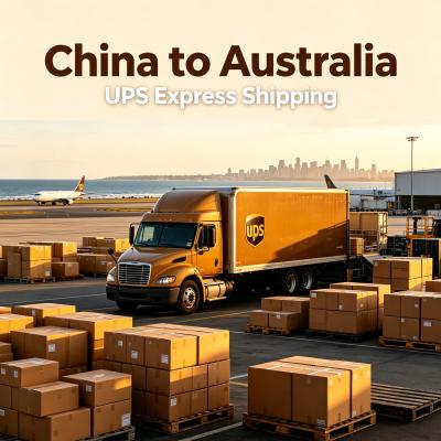 China Stable UPS Express Shipping China To Australia Air Freight 6-8 Business Days Door To Door Delivery for sale