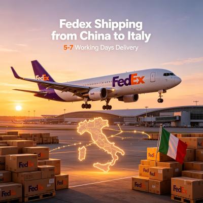 China Fedex Fast Shipping From China To Italy , Fedex International Air Freight Service Real Time Logistics Tracking for sale