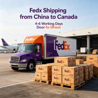 China Air Transportation Fast FedEx Shipping From China To Canada Door To Door Customs Clearance Support for sale