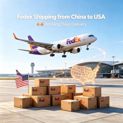 China Door To Door Fedex International Express Delivery From China To USA Real Time End To End Online Shipment Tracking for sale