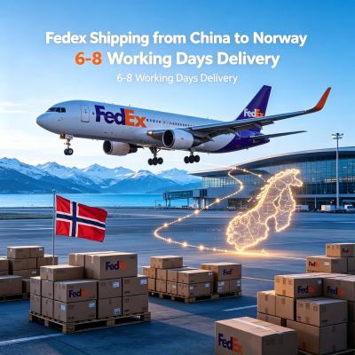 China International FedEx Shipping From China To Norway Door To Door Shipping Services for sale