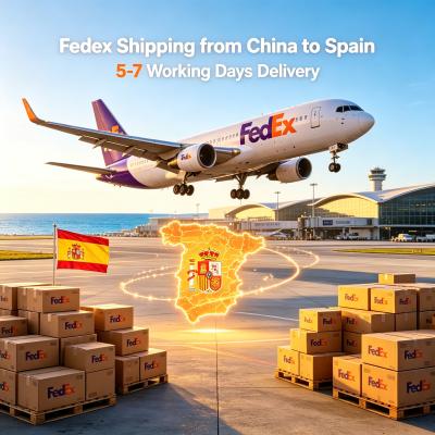 China Door To Door Fedex International Express Shipping From China To Spain for sale