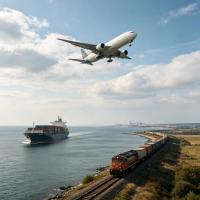 China Logistics Sea Air Rail Multimodal Freight Services For Machinery / Industrial Bulk Cargo for sale