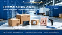 China Door To Door Worldwide Shipping Services For General Goods / Battery Powered Goods for sale