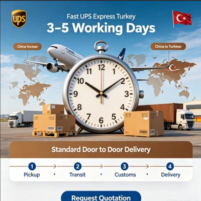 China UPS Express Shipping From China To Türkiye Ups Shipping Cost From China To Turkey 3-5 Working Days Ups Express Turkey UPS International Express for sale