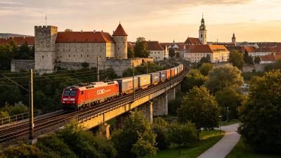 China international shipping company   China-Europe railway transportation from China to Slovenia  China-Slovenia cross-border railway logistics  China To Europe Railway for sale