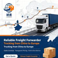 China Reliable Freight Forwarder Professional Freight Forwarder Trucking From China To Europe Chinese Freight Forward for sale