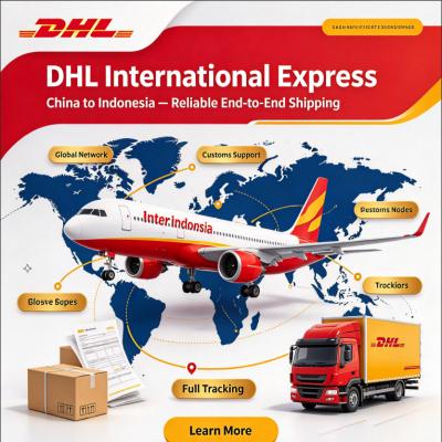 China Dhl Express From China To Indonesia Fast Dhl Shipping From China To Indonesia Transparent Pricing Dhl Shipping China DHL International Express for sale