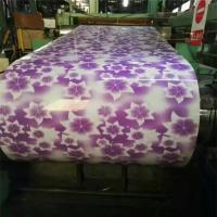China FLOWER/WOODEN /ppgi/PPGL Color Coated Steel for Roofing Sheet/ Interior decoration and cabinets for sale