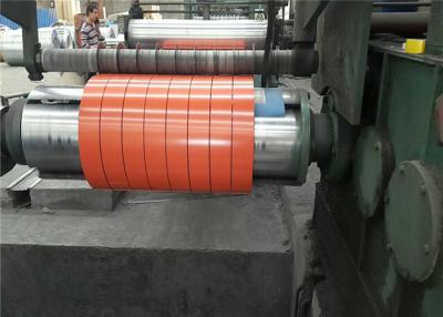 China Color Coated PPGI / PPGL Steel Coil In RAL Color Coating Type PVDF Top 10-25um Back 5-10MIC for sale