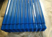China 750mm width steel coil to make color coated wave  roof tile for sale