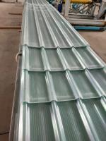 China impact resistant FRP fiber glass corrugated roofing sheet for sale