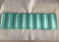 China Building material colorful stone coated steel roof tiles / steel roofing tile sheet for sale