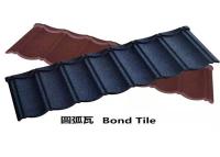 China Building material colorful stone coated steel roof tiles / steel roofing tile sheet for sale