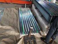 China any colors  ppgi/PPGL/GI/sheet zinc/GL/color coated roof tile to export (green,red,blue ) for roller shutter door for sale