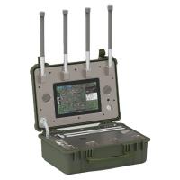 China Portable UAV Blocker Drone Detector with 10km Coverage Full Band and Black and White List Detection Features for sale