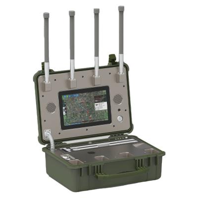 China Portable UAV Blocker Drone Detector with 10km Coverage Full Band and Black and White List Detection Features for sale