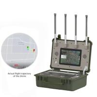 China Portable UAV Blocker Drone Detector with 10km Coverage Full Band and Black and White List Detection Features for sale