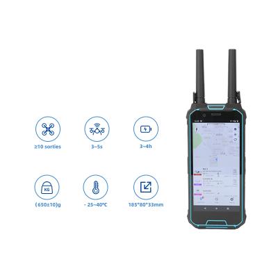 China Handheld Drone Detector With 100MHz-6GHz 1-3KM Detection Radius 8000mAh Battery for sale