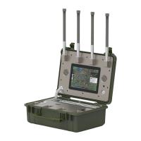 China Portable Anti Drone Jammer System With 10KM Range 100MHz–6.2GHz Detection for sale