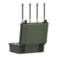 China Portable Anti Drone Jammer System With 10KM Range 100MHz–6.2GHz Detection for sale