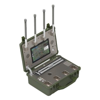 China IP54 Portable Drone Detection System With Omni Antenna Systematic Smart Cooling 1-10KM for sale