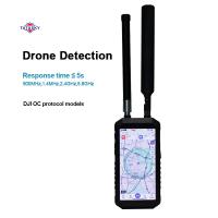 China Handheld Drone Detector With 100MHz-6GHz Passive Detection 3km Range IP54 Rating for sale