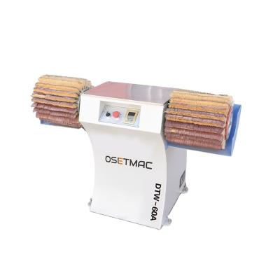 China 132 KG Two Rollers Manual Brush Sanding Machine DTW-60A for Wood Polishing from OSETMAC for sale