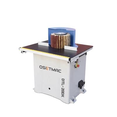 China Versatile OSETMAC DTL-20DX Mini Manual Brush Sanding Machine For MDF Veneer Solid Wood for sale