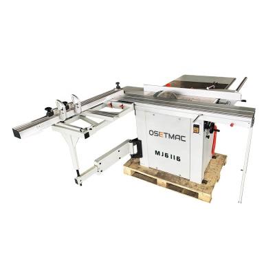 China 250 KG Precision Woodworking Wood Panel Sliding Table Saw with Video Technical Support for sale